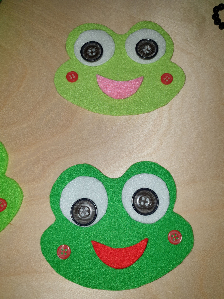 sewing kit - frog | Practical life \ needlework | Tytuł sklepu zmienisz ...