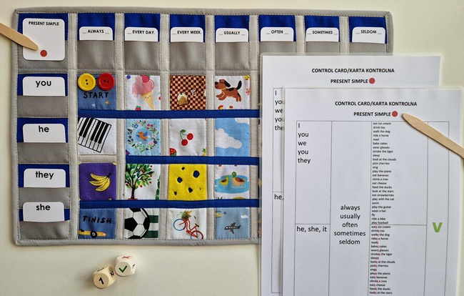 Gra W CZASY ANGIELSKIE - sklep Szycie Montessori